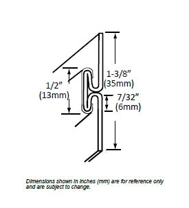 Stainless Steel Divider Bar (H Profile) 8ft – Kleentech Synthetic ...